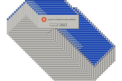 Alert Dialog Windows System Failure Windows System User Interface Windows