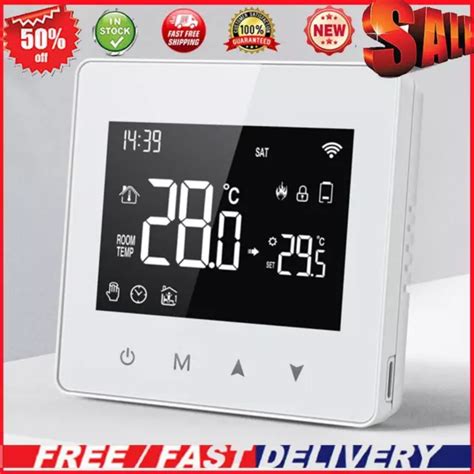 Smart Thermostat Battery Powered Tuya Water Gas Boiler Temperature