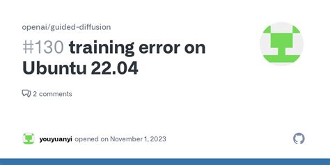 Training Error On Ubuntu Issue Openai Guided Diffusion GitHub