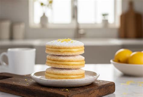 Cómo Hacer Alfajores De Limón Simple Y Rápido Sin Harina Ni Manteca