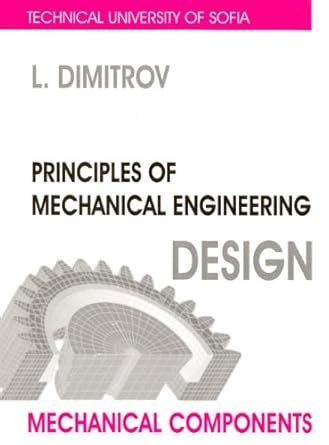 Buy Principles Of Mechanical Engineering Design Of Mechanical Components Book Online At Low