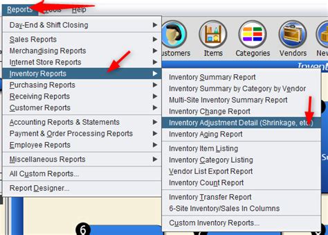 Inventory Adjustment Detail Report Certek Software