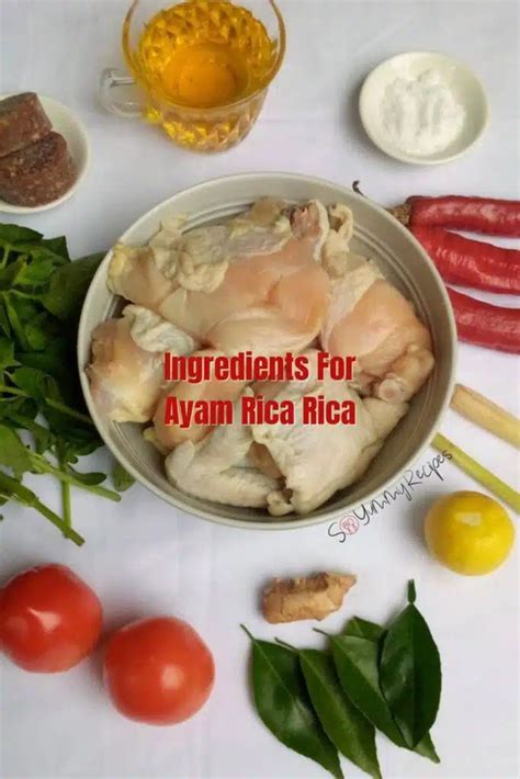 Ayam Rica Rica Indonesian Manadonese Spicy Chicken So Yummy Recipes