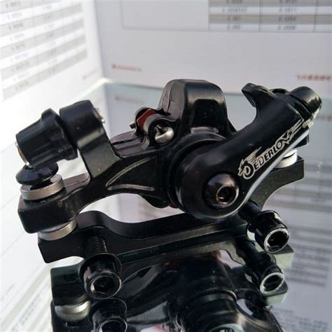 자전거 로터 브레이크 패드 디스크 산악 기계식 라인 풀링 전면 캘리퍼 후면 일반 부품 티몬