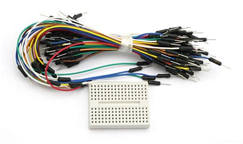 Discontinued Uno Proto Shieldwith Breadboard Jump Wires L293d