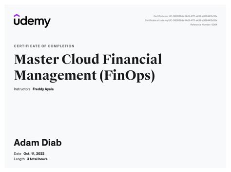 adam diab auf linkedin udemy course completion certificate