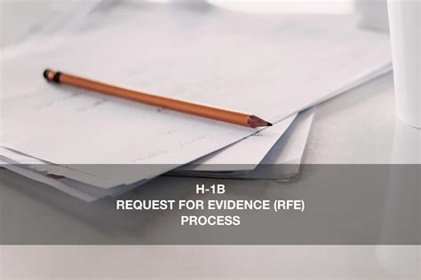 What Is A Request For Evidence Rfe Complete Guide Confopay