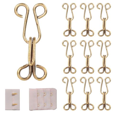 10set Sewing Hooks And Eyes For Sewingsewing Hooks And Eyes Closuresewing Hooks Coat Hook
