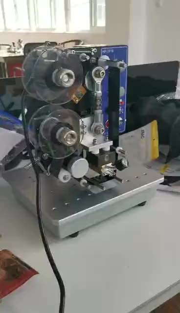 Hp 241b Hot Coding Ribbon Stamping Machine Expiry Coding Machine