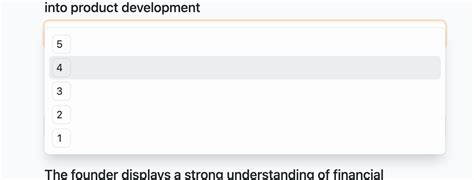 single select field horizontal view of select options get help