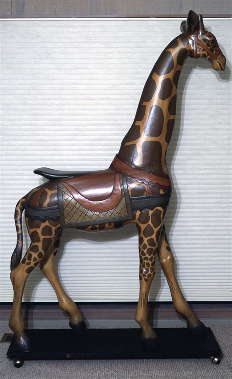 Huge Early Looff Giraffe