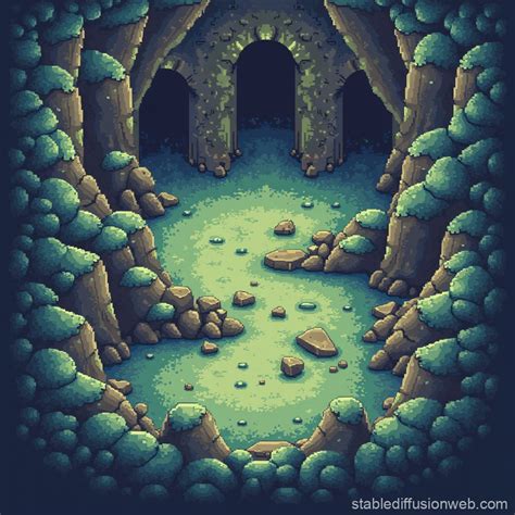 Pixel Art Game Tileset Stable Diffusion Online