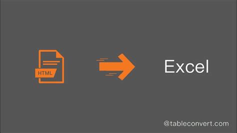 How To Convert Html Table Code To Excel Online Youtube