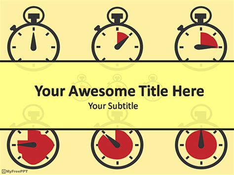 Free Timing Concept PowerPoint Template Download Free PowerPoint PPT