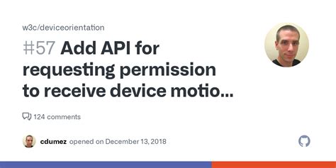 Add Api For Requesting Permission To Receive Device Motion Orientation Events · Issue 57