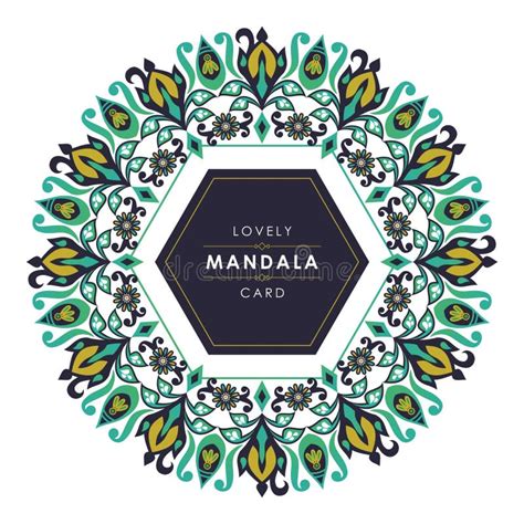 Mandala With Stylish And Lovely Decorative Design Stock Vector