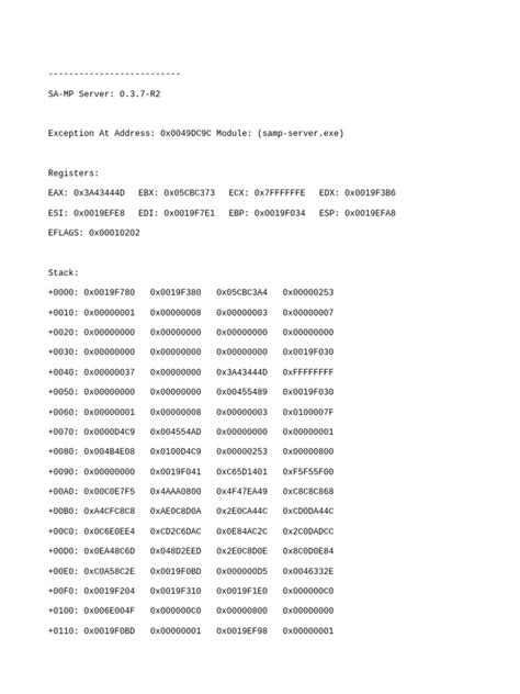 Crashinfo Pdf Computer Architecture Ibm Pc Compatibles