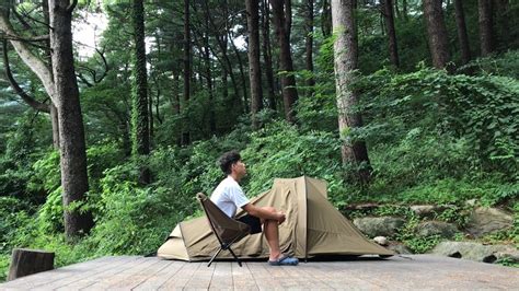 축령산 자연휴양림에서 미니멀 캠핑 Youtube