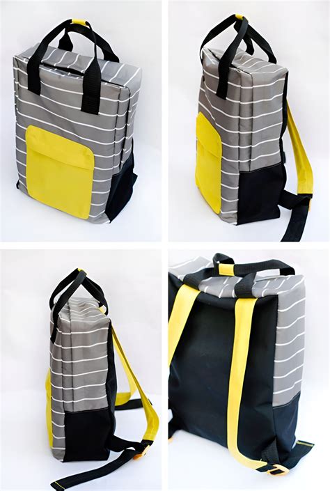 Diy Rectangular Backpack Tutorial ~ Free