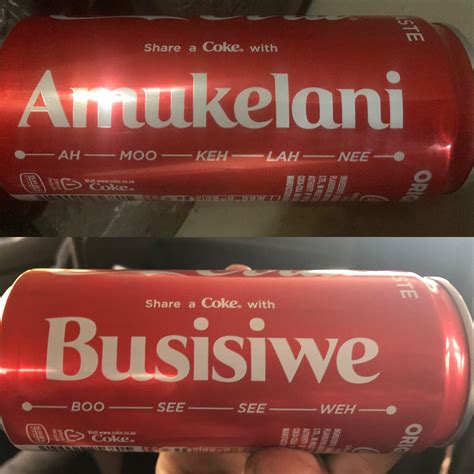 Coke Cans With Names
