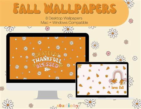 Fall Desktop Wallpapers Cute Fall Desktop Wallpaper Digital Macbook