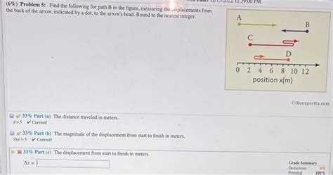Solved 6 Problem 5 Find The Following For Path B In The Chegg Com