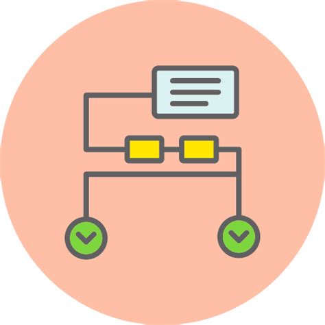 Analytical Icon Classification Icon Data Icon Decision Icon Model