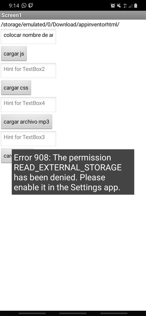 I Cant Load My Files Js Html And Css Using Block File Asset Mit App Inventor Help Mit App