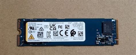 Kioxia 512GB M.2 BG5 NVMe Gen4x4 80mm SSD KBG50ZNV512G M83990-001 | eBay