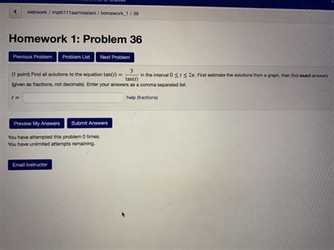 solved homework 1 problem 38 previous probler problem list