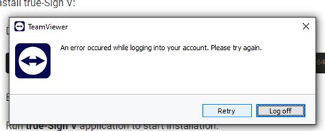 An Error Occurred While Logging Into Your Account Please Try Again Page 2 — Teamviewer Support