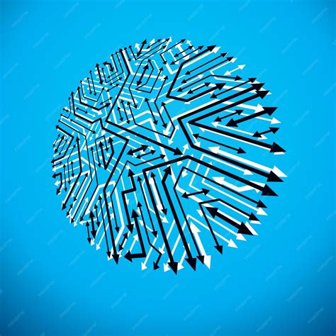 Premium Vector Vector Technology Cpu Design With Circular