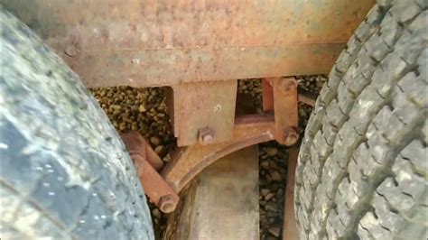 Fix A Flipped Trailer Shackle Youtube