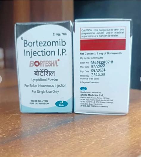 Bortezomib Injection 2 Mg At Rs 2400 Vial In Nagpur Id 2850946745988