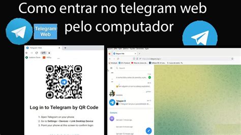 Como Usar O Telegram Web No Pc Como Entrar E Sair No Telegram Web