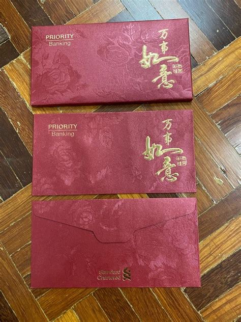 Scb Priority Banking Red Packets Hobbies And Toys Stationery And Craft