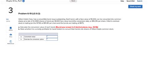 Solved Chapter 6 Hw Part Saved Help Save And Exit Submit Check