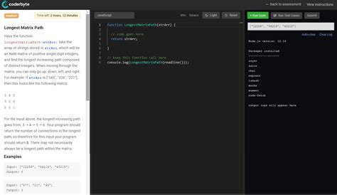 Solved Coderbyte Back To Assessment View Instructions