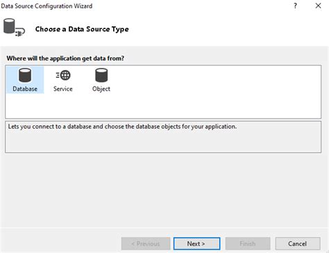 Winforms No Options In Visual Studio For Data Origins Stack Overflow