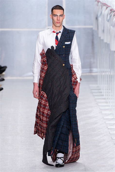 Thom Browne Fall 2019 Menswear Collection Runway Looks Beauty Models