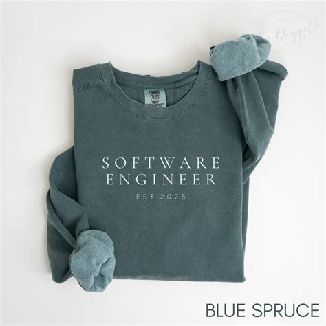 Custom Software Engineer T Shirt Funny Coding Crewneck Software