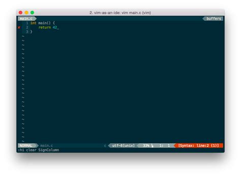 Vim As An IDE Jake Zimmerman