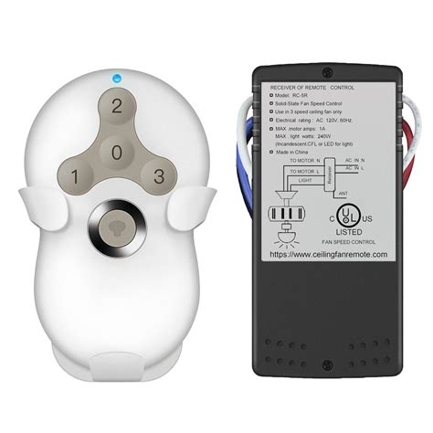 Remote Control Ceiling Fan Receiver Replacement