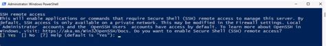 Configure Ssh Server On Windows Server 2025 Microsoft Community Hub