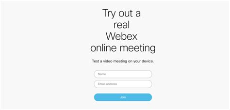 Webex Test Meeting A Step By Step Guide For A Smooth Call