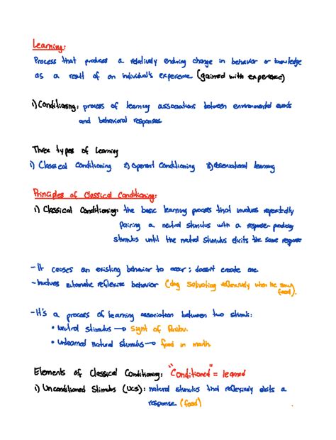 51 53 Learning Classic Conditioning Learning Process That