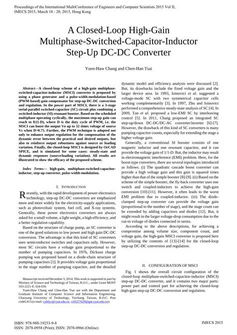 Pdf A Closed Loop High Gain Multiphase Switched Capacitor · Pdf Fileabstract—a Closed Loop