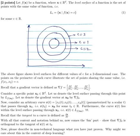 Points Let F X Be A Function Where XRd The Chegg
