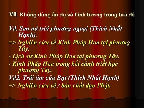 PPT NHỮNG ĐIỀU NÊN TRÁNH TRONG CÁCH ĐẶT TỰA ĐỀ LUẬN ÁN PowerPoint Presentation ID