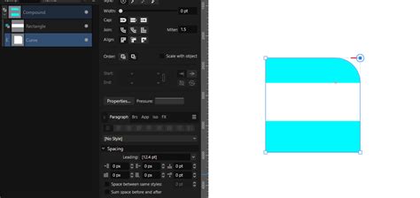 Boolean Operations And Or Seperating Curves Should Preserve Corners